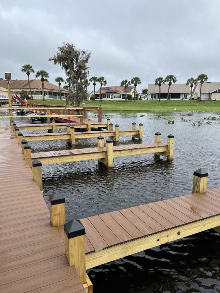 NEW DOCK - Lake Henry Estates